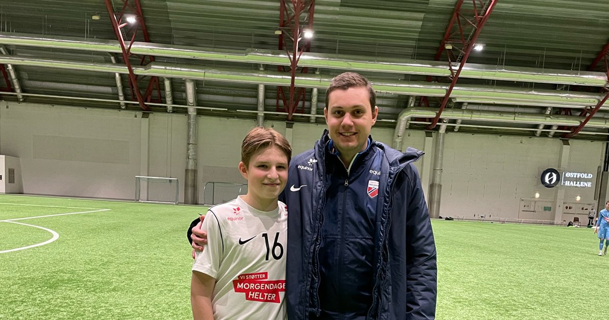 Jesper markerte seg på talentleir / Elverum Fotball